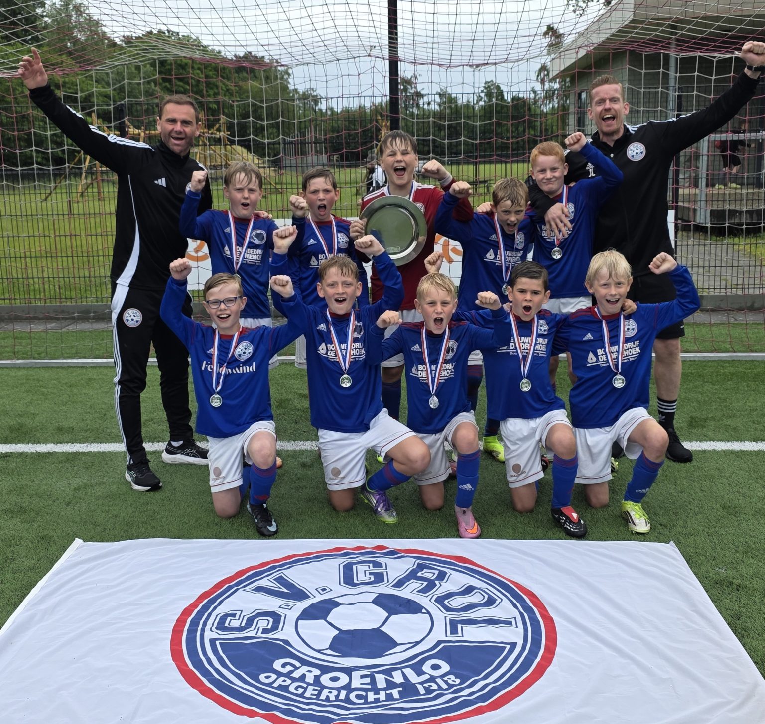 GROENLO — Grol JO11-5 verovert zilver op NK voor JO10-teams - Streekgids.nl